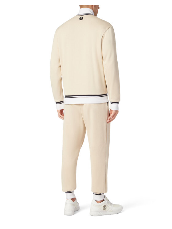 Billionaire Komplet top i spodnie 15871 Beżowy Regular Fit | Modivo.pl