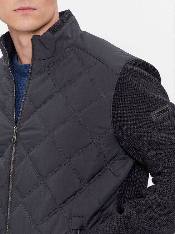 Bugatti Μπουφάν μεταβατικό 7600 25556 Σκούρο μπλε Regular Fit | Modivo.gr