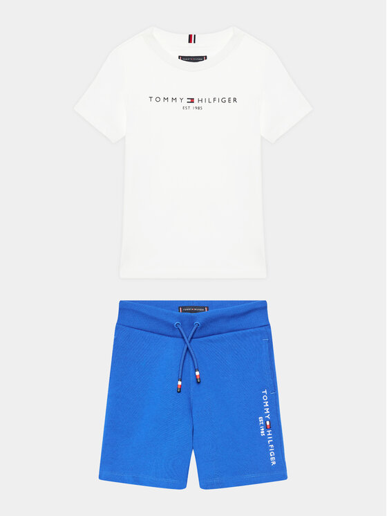 Tommy Hilfiger Σετ t-shirt και αθλητικό σορτς KB0KB08186 D Έγχρωμο ...