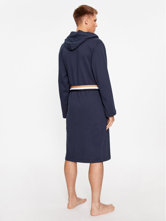 Boss Halāts Iconic F. Terry Robe 50503142 Tumši zils | Modivo.lv