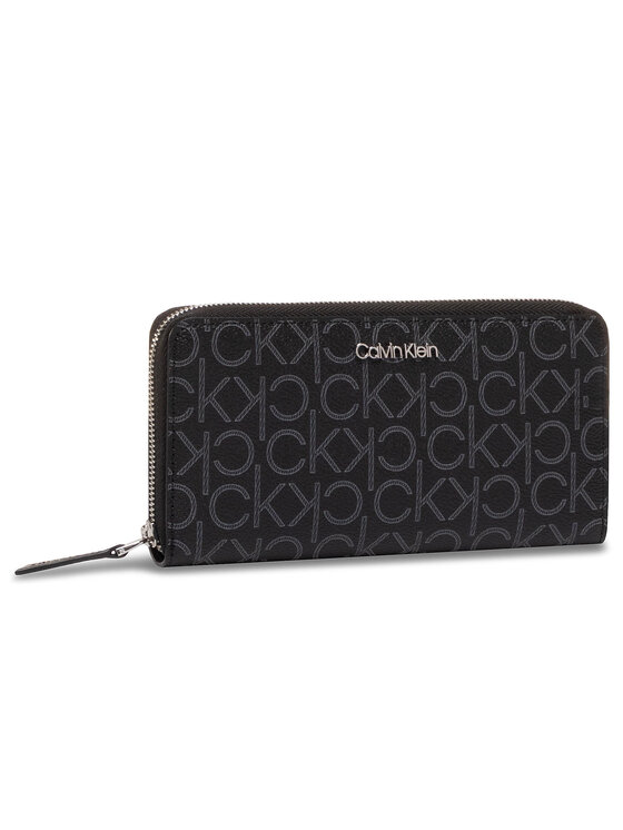 Calvin Klein Velká dámská peněženka Ck Mono Ziparound Wallet Lg ...