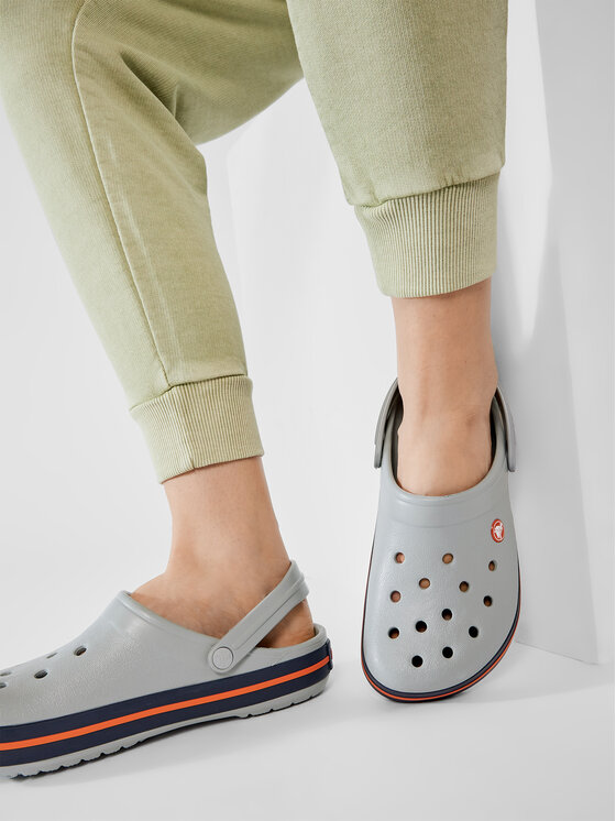Crocs Šľapky Crocband 11016 Sivá | Modivo.sk