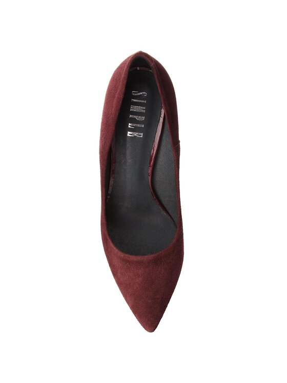 Simple Pantofi cu toc subțire Savona DCG211-T47-RC00-7800-0 Vișiniu ...