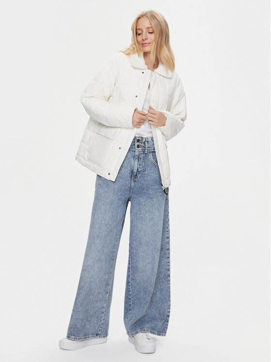 Vans Geacă Millie Jacket Mte VN000F8SFS81 Écru Regular Fit | Modivo.ro