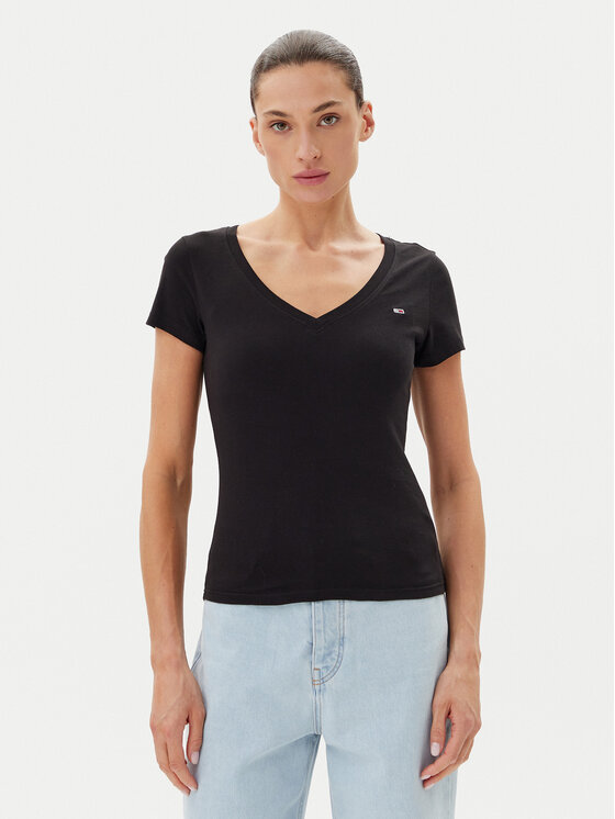 Tommy Jeans Komplet t-shirtów DW0DW21367 Kolorowy Slim Fit | Modivo.pl