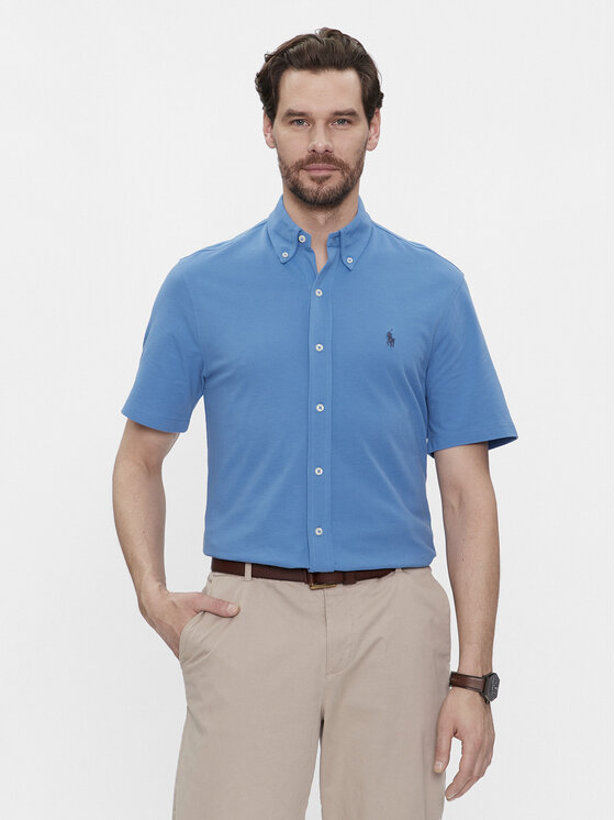 Polo Ralph Lauren Košeľa 710798291016 Modrá Slim Fit | Modivo.sk
