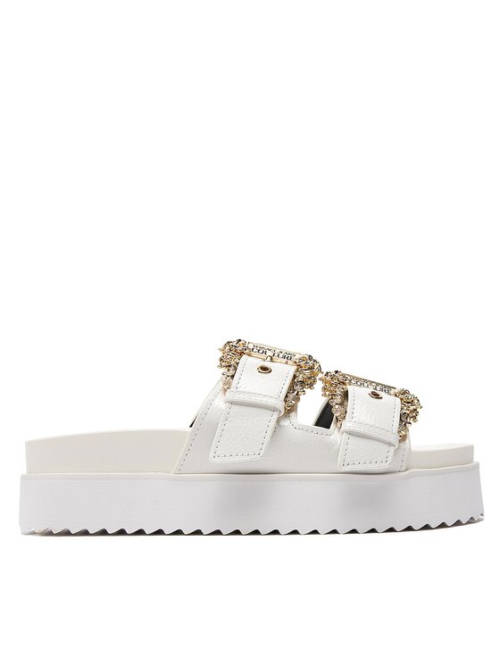 Versace Jeans Couture Šľapky 76VA3SM1 Biela | Modivo.sk