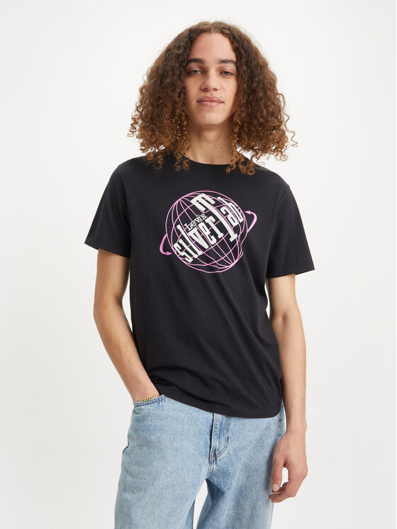 Levi's® T-Shirt Graphic 224911169 Schwarz Standard Fit | Modivo.de