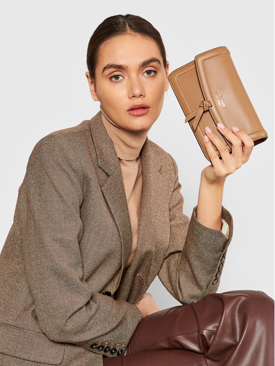 Kate Spade Torbica Knott Pebbled Leather Flap Cro K6830 Smeđa | Modivo.hr