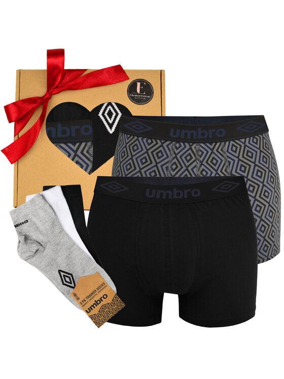 Umbro Bokserki BOX_GREY Kolorowy | Modivo.pl