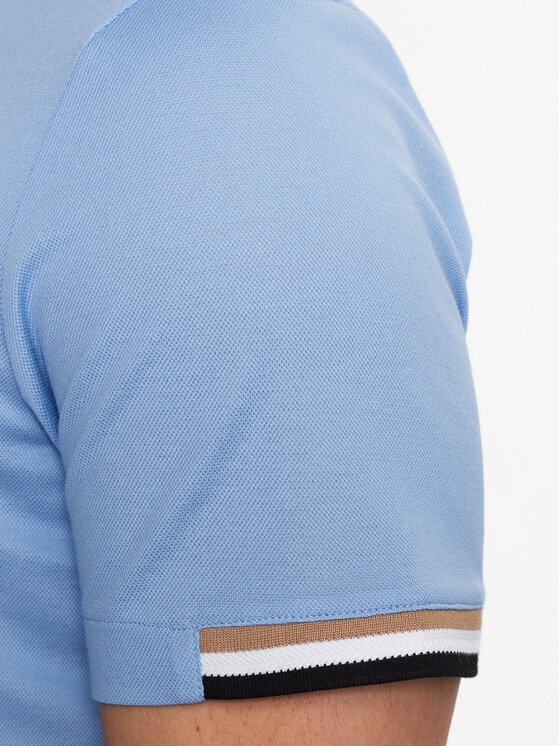 Boss Polo 50467113 Niebieski Regular Fit | Modivo.pl