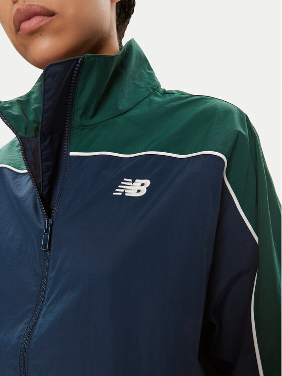 New Balance Geacă de vânt Greatest Hits WJ41506 Bleumarin Regular Fit ...