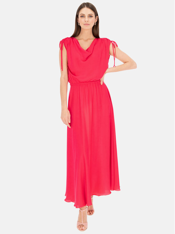 Potis & Verso Sukienka wieczorowa Karina Różowy Regular Fit | Modivo.pl