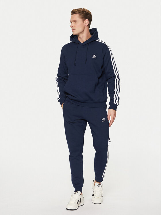 adidas Bluza adicolor Classics 3-Stripes IL2489 Granatowy Regular Fit ...