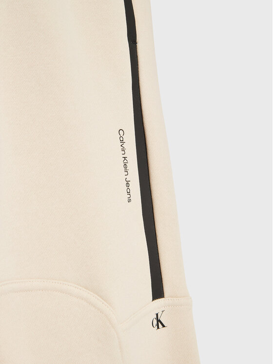 Calvin Klein Jeans Παντελόνι φόρμας Seaming Skater Ib0ib01506 Μπεζ