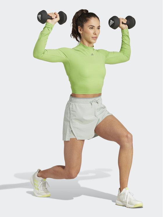 adidas Pantaloni scurți sport HIIT HEAT.RDY Two-in-One IL9277 Gri ...