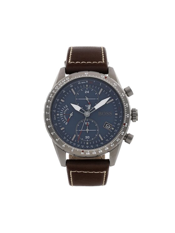 Boss Zegarek Pilot Edition 1513852 Brązowy | Modivo.pl