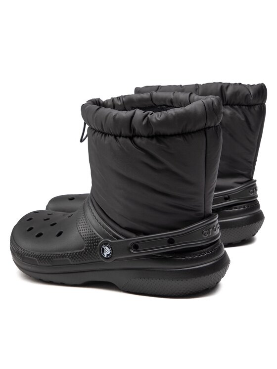 Crocs Cizme Classic Lined Neo Puff Boot 206630 Negru | Modivo.ro