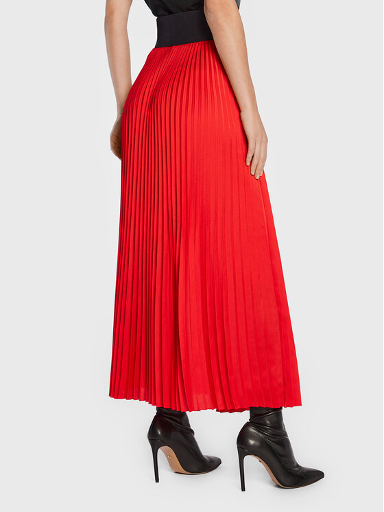 Hugo Faltenrock Regiani-1 50476130 Rot Regular Fit | Modivo.de