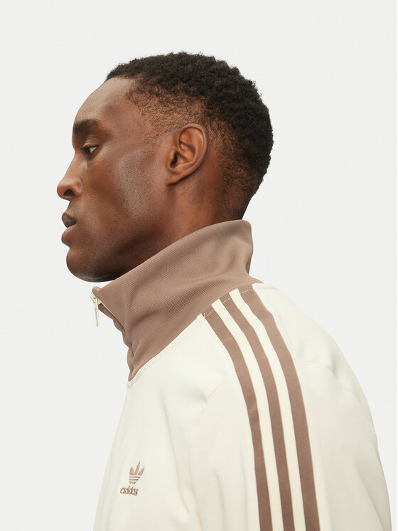 adidas Bluză adicolor Classics Beckenbauer JP2522 Écru Slim Fit | Modivo.ro