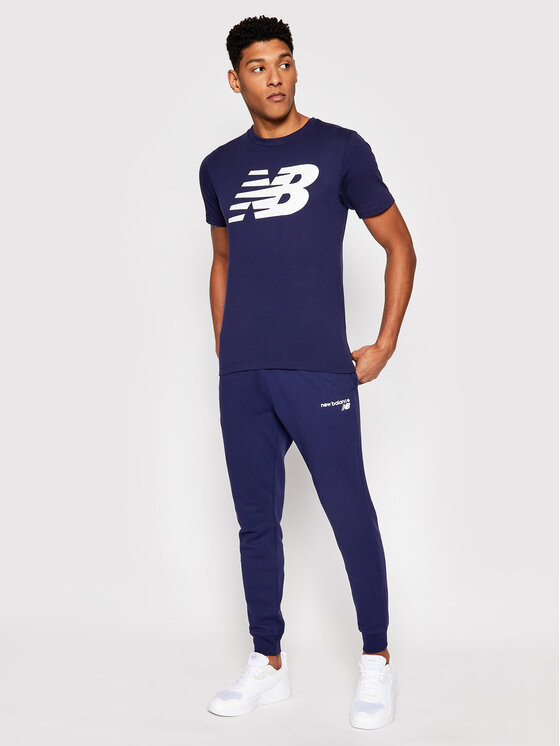 New Balance Donji dio trenerke C C F Pant MP03904 Tamnoplava Athletic ...