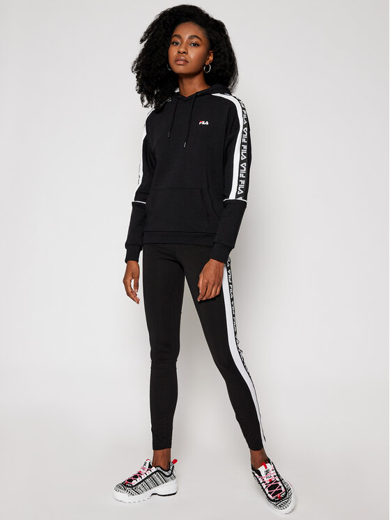Fila Bluza Tavora 688819 Czarny Regular Fit | Modivo.pl
