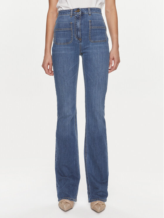Elisabetta Franchi Jeans PJ-39S-41E2-V345 Blau Regular Fit | Modivo.de