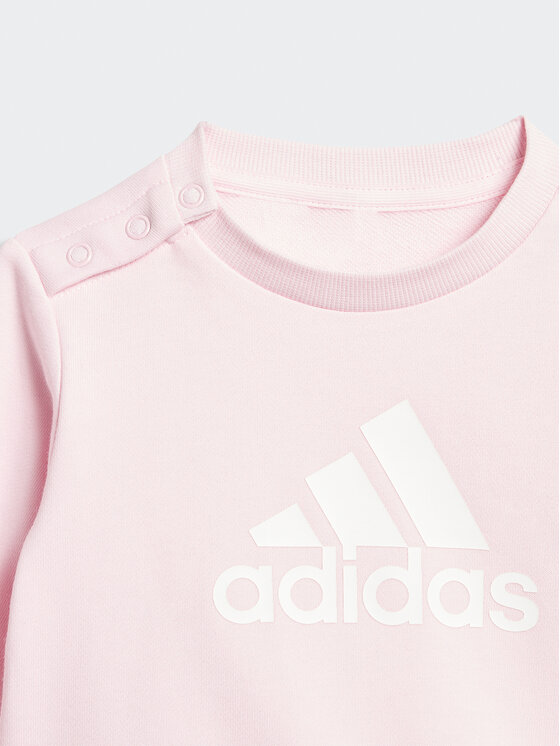 adidas Komplet dresowy Badge of Sport French Terry Jogger IJ8863 Różowy ...