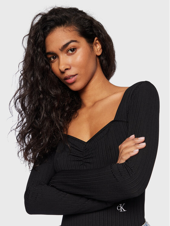 Calvin Klein Jeans Body J20J220816 Schwarz Slim Fit | Modivo.de