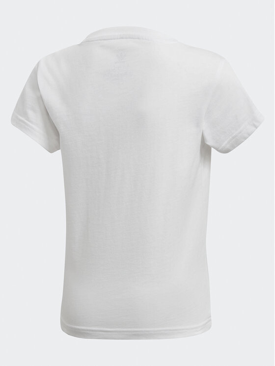 adidas T-Shirt Trefoil T-Shirt DV2857 Biały Regular Fit | Modivo.pl