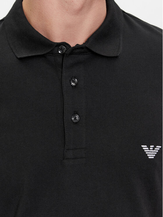 Emporio Armani Underwear Polo 211804 4R461 00020 Czarny Regular Fit ...