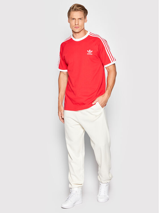 adidas Póló adicolor Classic 3-Stripes HE9547 Piros Slim Fit | Modivo.hu
