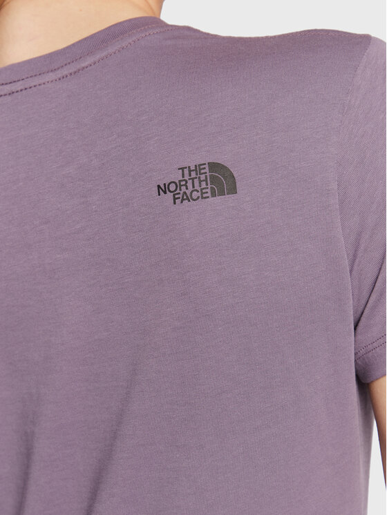 The North Face Тишърт Easy NF0A4T1Q Виолетов Regular Fit | Modivo.bg