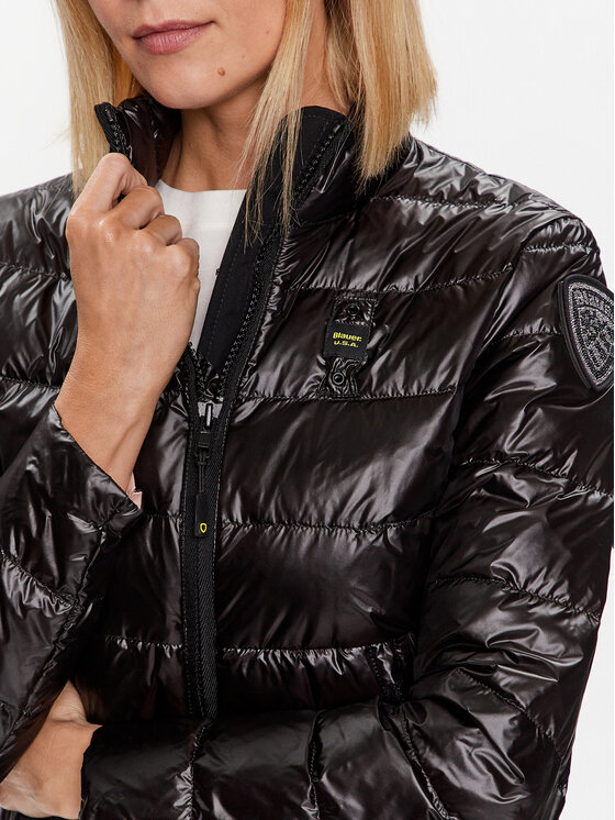 Blauer Kurtka przejściowa Ella 23SBLDC03009 Czarny Regular Fit | Modivo.pl