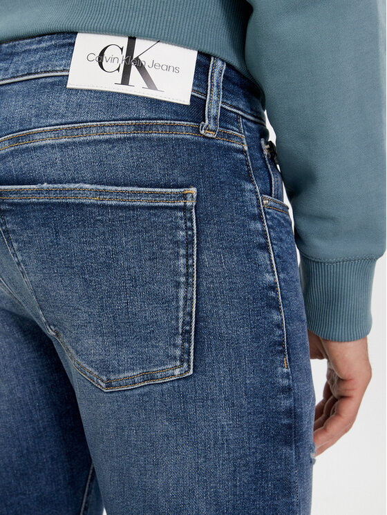 Calvin Klein Jeans Jeans Skinny J30J324184 Dunkelblau Skinny Fit | Modivo.de