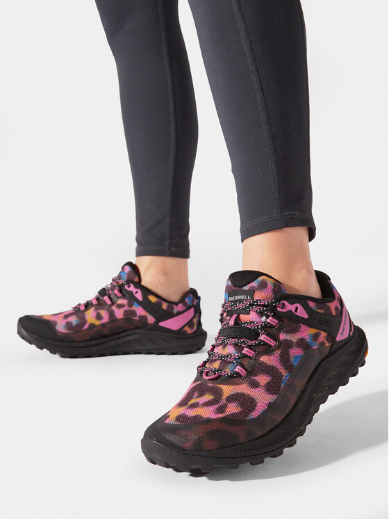 Merrell Buty do biegania Antora 3 Leopard J067554 Czarny | Modivo.pl