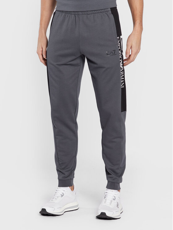 Ea7 Emporio Armani Sportinės Kelnės 6lpp80 Pjfgz 1977 Pilka Regular Fit