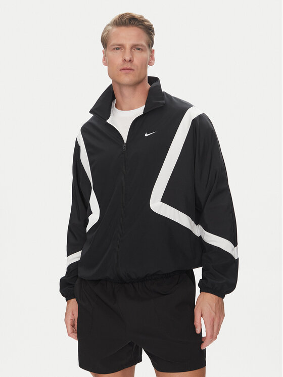 Nike Wiatrówka FZ0248 Czarny Relaxed Fit | Modivo.pl