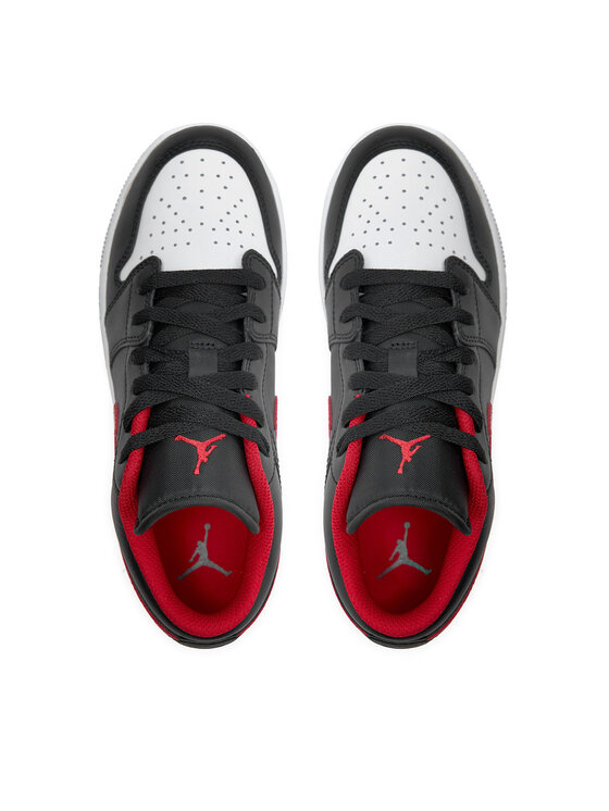 Nike Sneakersy Jordan 1 Low (GS) 553560 063 Czarny | Modivo.pl