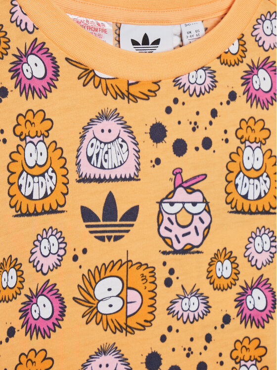 adidas Komplet t-shirt i szorty sportowe KEVIN LYONS HF7551 ...
