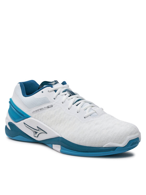 Mizuno Hallenschuhe Wave Stealth Neo X1GA2000 Weiß | Modivo.de