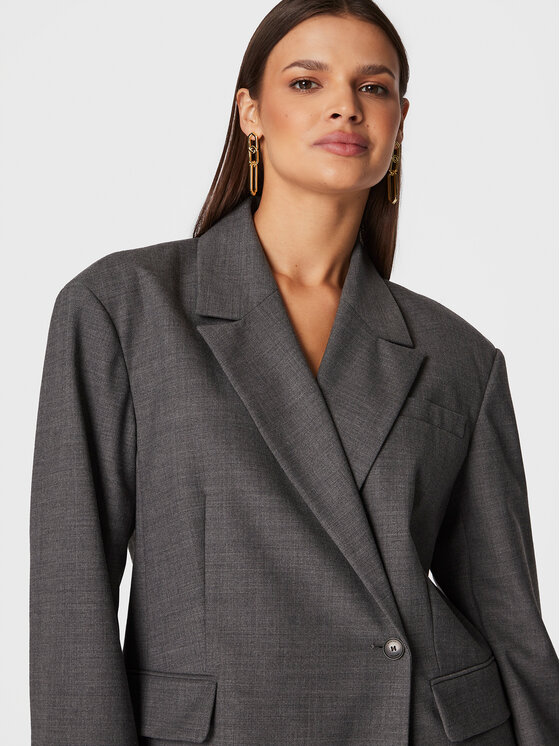 Herskind Sakoi Verner 4572879 Siva Oversize | Modivo.hr