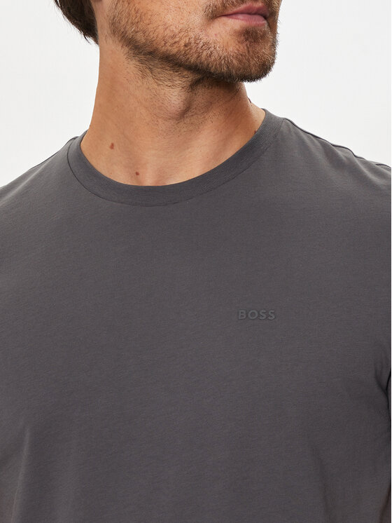 Boss T-Shirt Thompson 01 50468347 Grau Regular Fit | Modivo.de