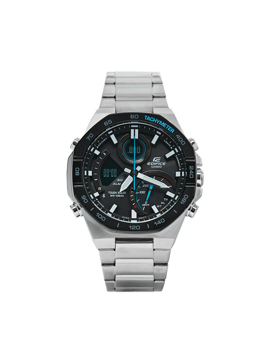 Casio Zegarek Edifice Racing ECB-950DB-1AEF Srebrny | Modivo.pl