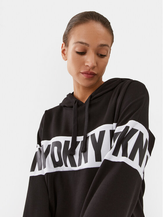 DKNY Bluza YI2422670 Czarny Regular Fit | Modivo.pl