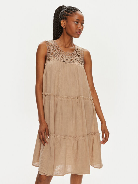 JDY Vestito estivo Oda 15323448 Beige Regular Fit | Modivo.it