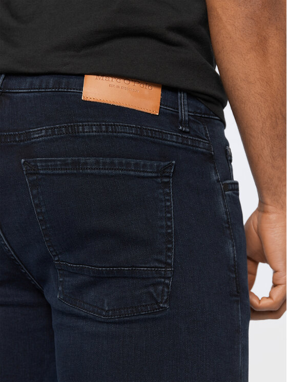 Marc O'Polo Jeansy B21 9088 12132 Granatowy Shaped Fit | Modivo.pl