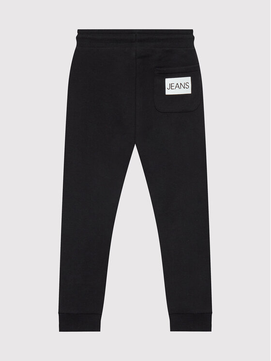 Calvin Klein Jeans Jogginghose Institutional Ib0ib00954 Schwarz Regular