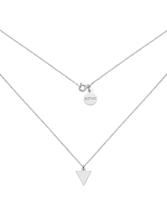 Sotho Naszyjnik N2346 Srebrny | Modivo.pl