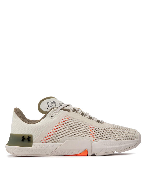 Under Armour Buty na siłownię Ua Tribase Reign 4 3025052-103 Beżowy ...